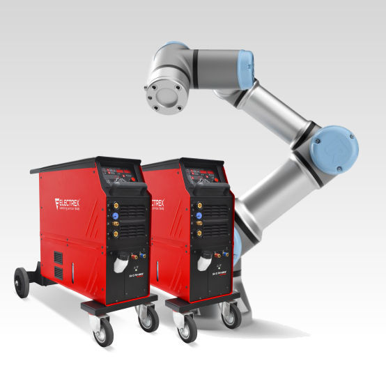 TIG welding robot - UR 3e - ELECTREX - articulated / 6-axis / floor-mounted
