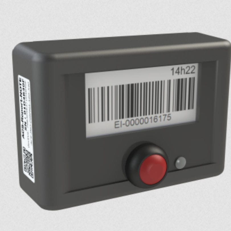 Flow indicator - ACS-REPORT-NOTE® - INEO-SENSE - label / with LED ...