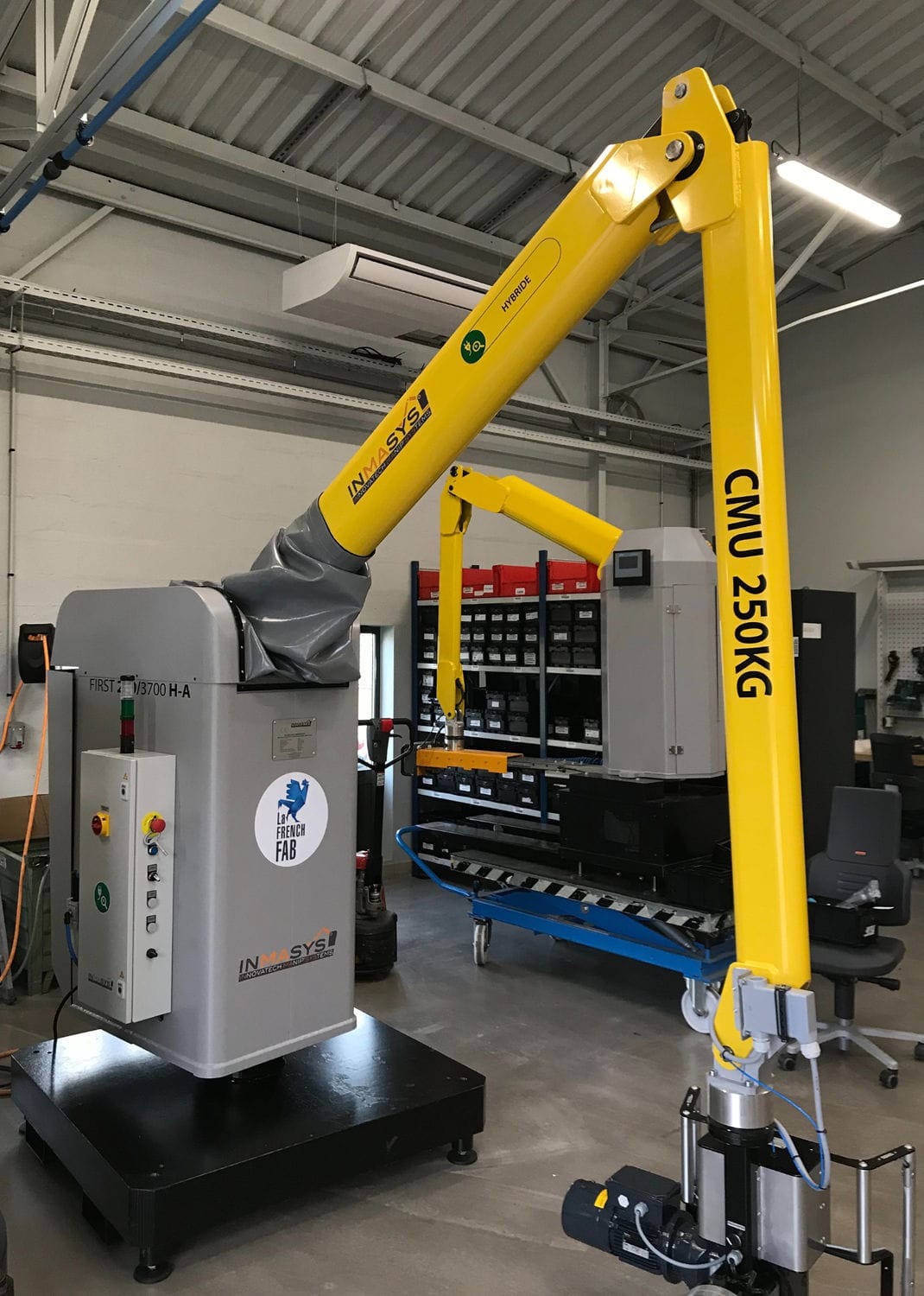 Electric manipulator arm - FIRST Hybride - INMASYS - for materials ...