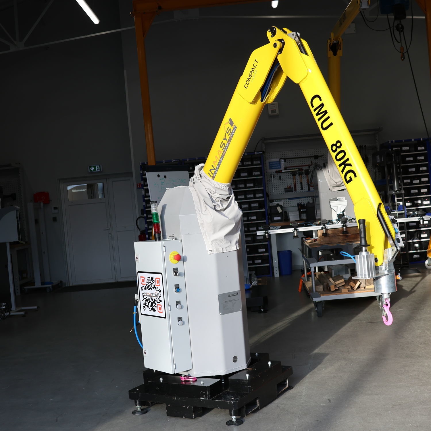 Electric manipulator arm - COMPACT Hybride - INMASYS - for materials ...