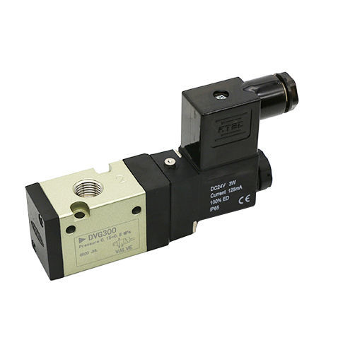 Pilot-operated solenoid valve - DVG Series - HANVAC GMBH - 3-way / NO / NC