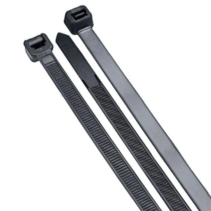Nylon cable tie - AK-KO series - SAS - flameproof / UV-resistant