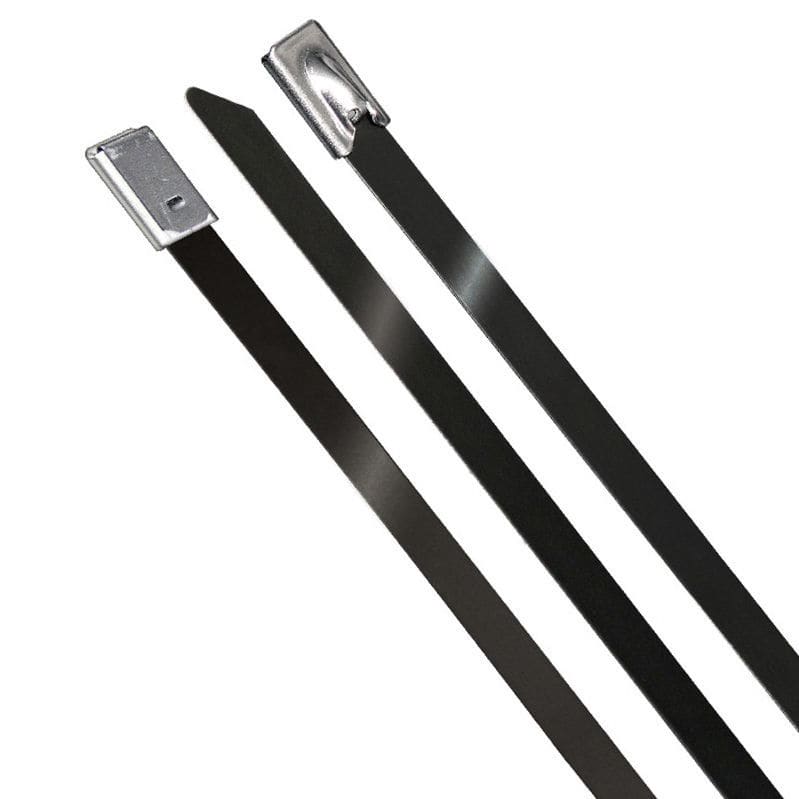 Stainless steel cable tie - 100-06 series - SAS - UV-resistant