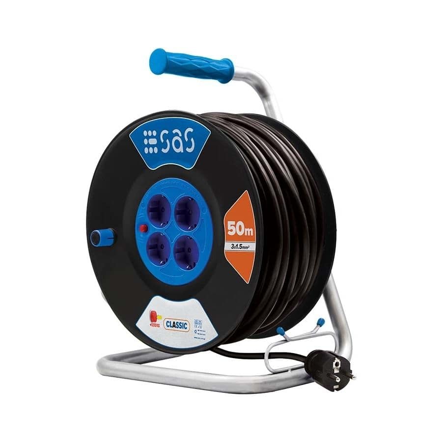 Cable reel - 100-12-004 - SAS - manual / construction / fixed