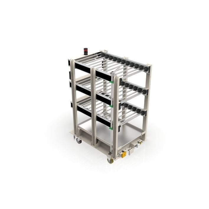 Transport cart - intra-SOL GmbH - platform / container / automatic