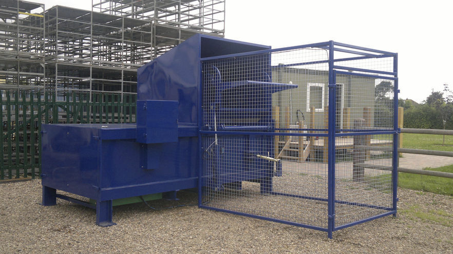 Cardboard compactor - MHM 2200 - MHM UK LTD - waste recycling ...