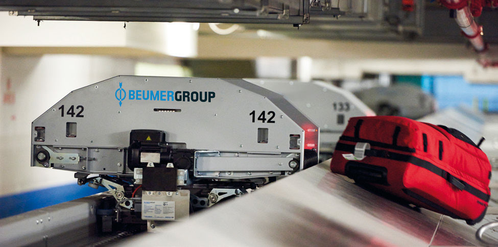 Electric rail transfer car - autover® - BEUMER Group GmbH & Co.KG