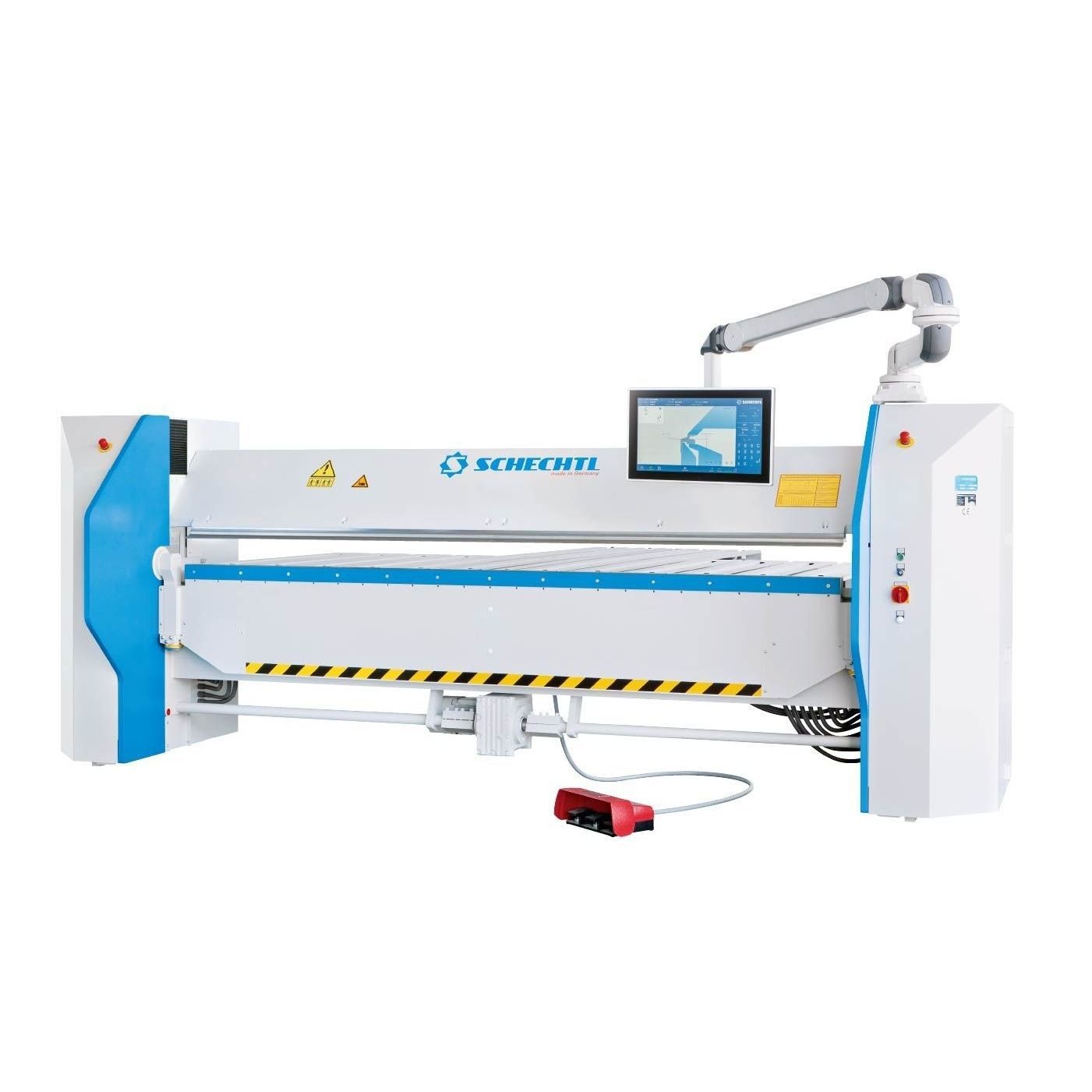 Motorized swivel folding machine - MAZ series - SCHECHTL - sheet metal ...