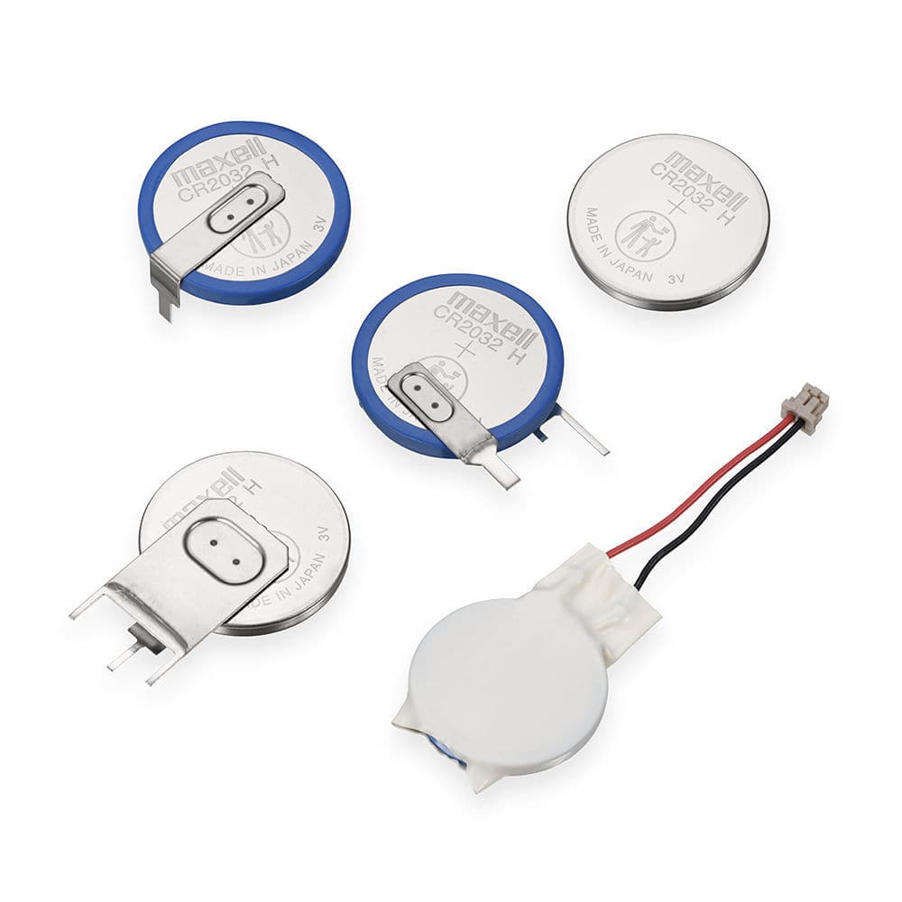 Lithium-manganese dioxide battery - CR series - Maxell, Ltd. - CR / 3 V ...