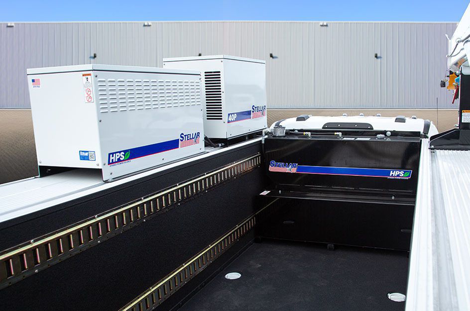 Hybrid electric power unit - Stellar Industries