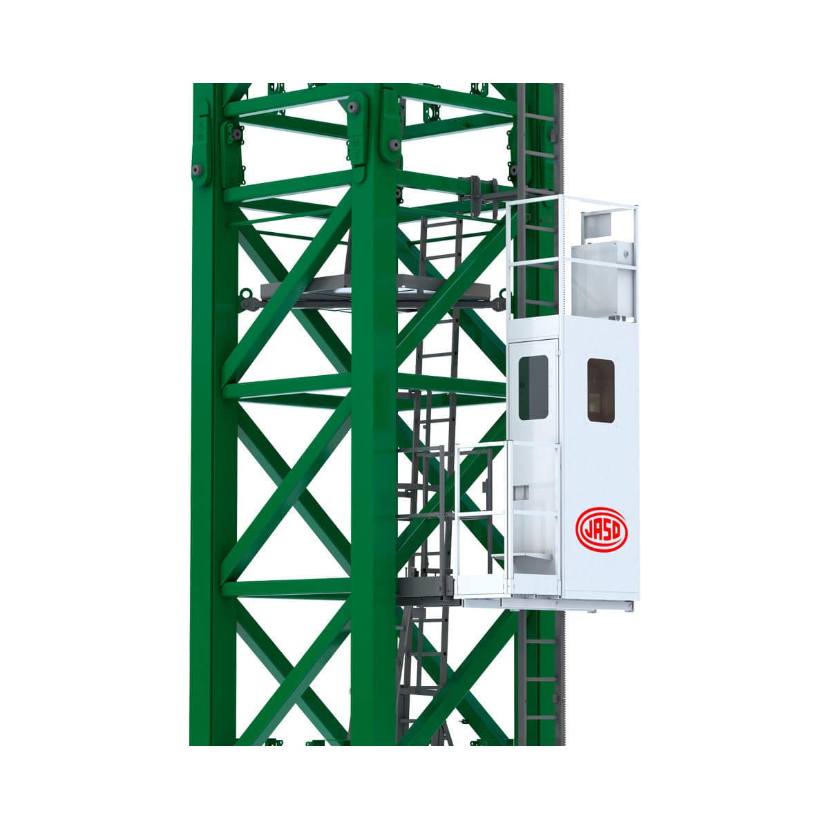 Crane elevator - JL25 - JASO GROUP - JASO TOWER CRANES & ELEVATION ...