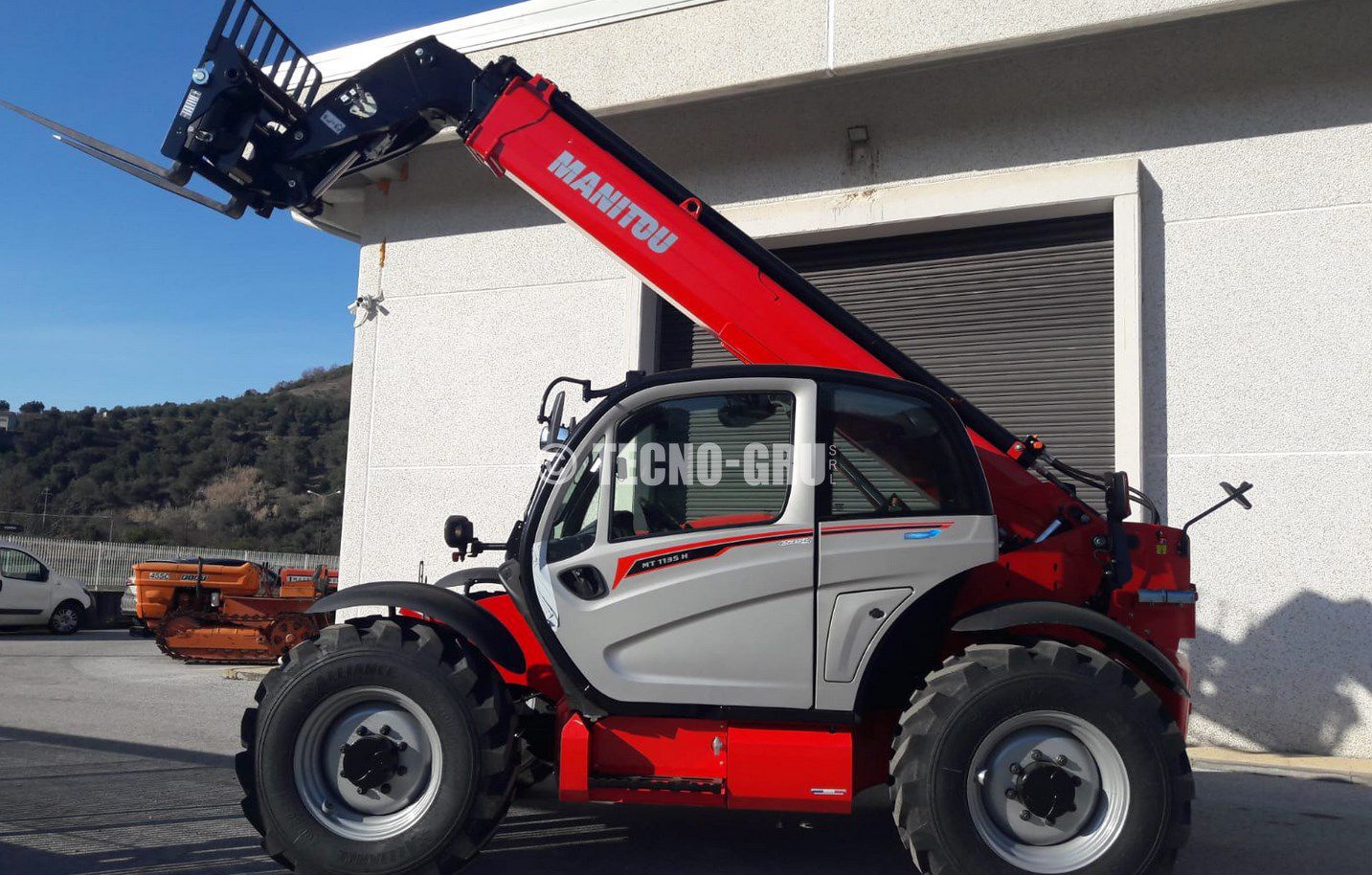 Electric telehandler - i MT1135 HA - Tecno-Gru Srl - industrial