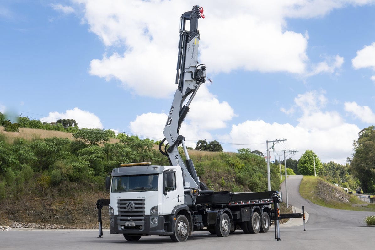 Truck-mounted crane - TKA 66.700C - TKA CRANES - boom / hydraulic