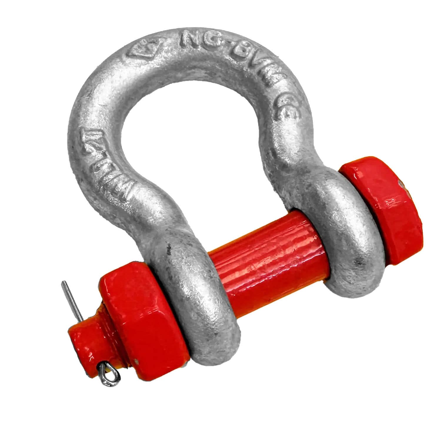 Straight lifting shackle - Ferrari International 2 S.p.A. - with safety ...