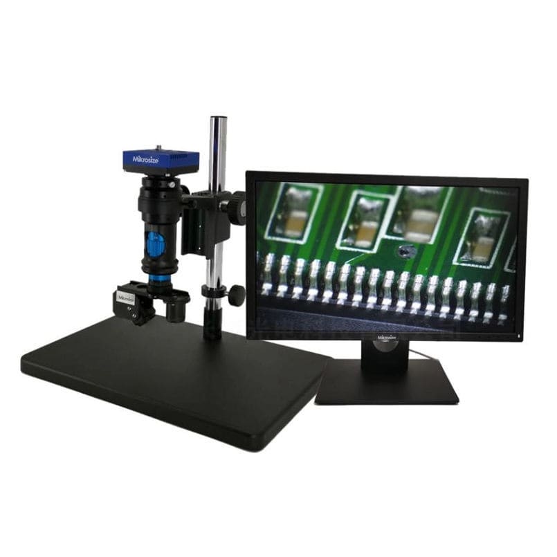 Manually-controlled microscope - iVideo-6050 - Mikrosize - optical ...