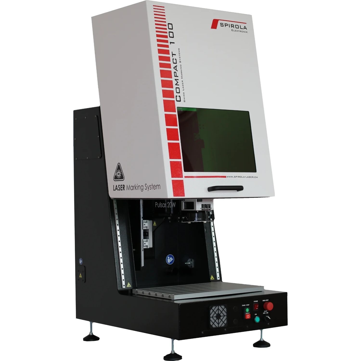 Laser marking and engraving machine - Compact 100 - SPIROLA Elektronik ...