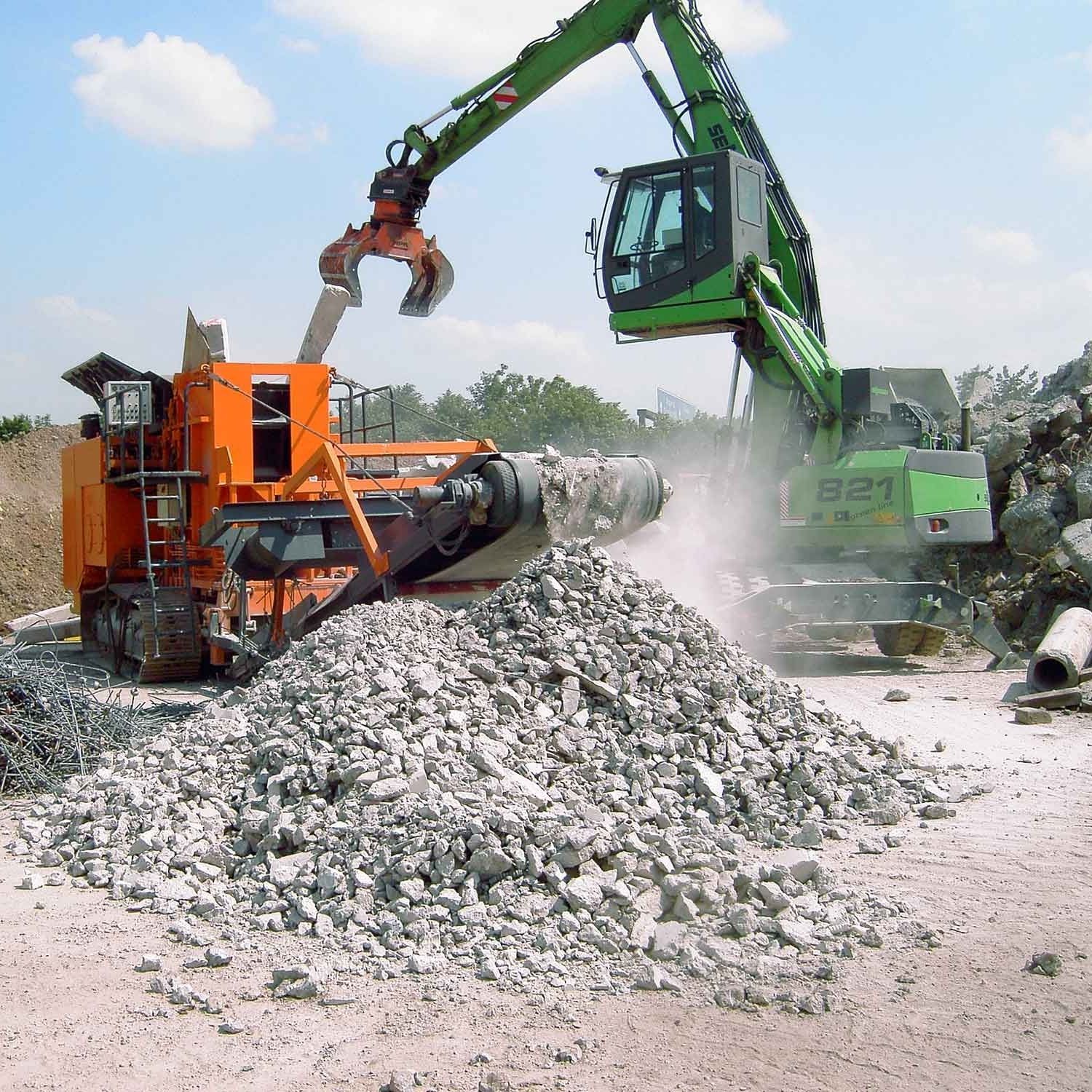 Primary demolition hydraulic crusher - HBB/S 120-90 - Dappen Werkzeug ...