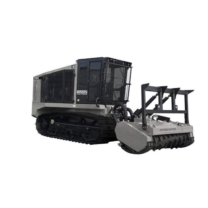 Forestry mulcher - 450B Mulcher - Bron - tractor-mounted