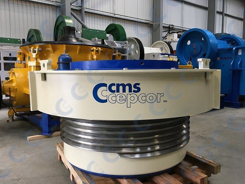 Cone crusher - CMS Cepcor Ltd - stationary