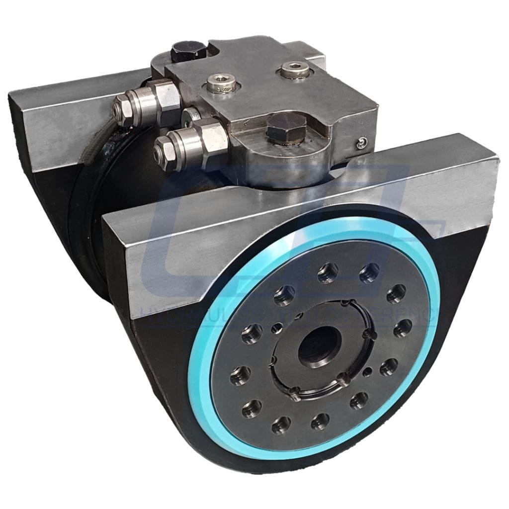 Hydraulic actuator - Canara Hydraulics Pvt Ltd - rotary / helical gear ...