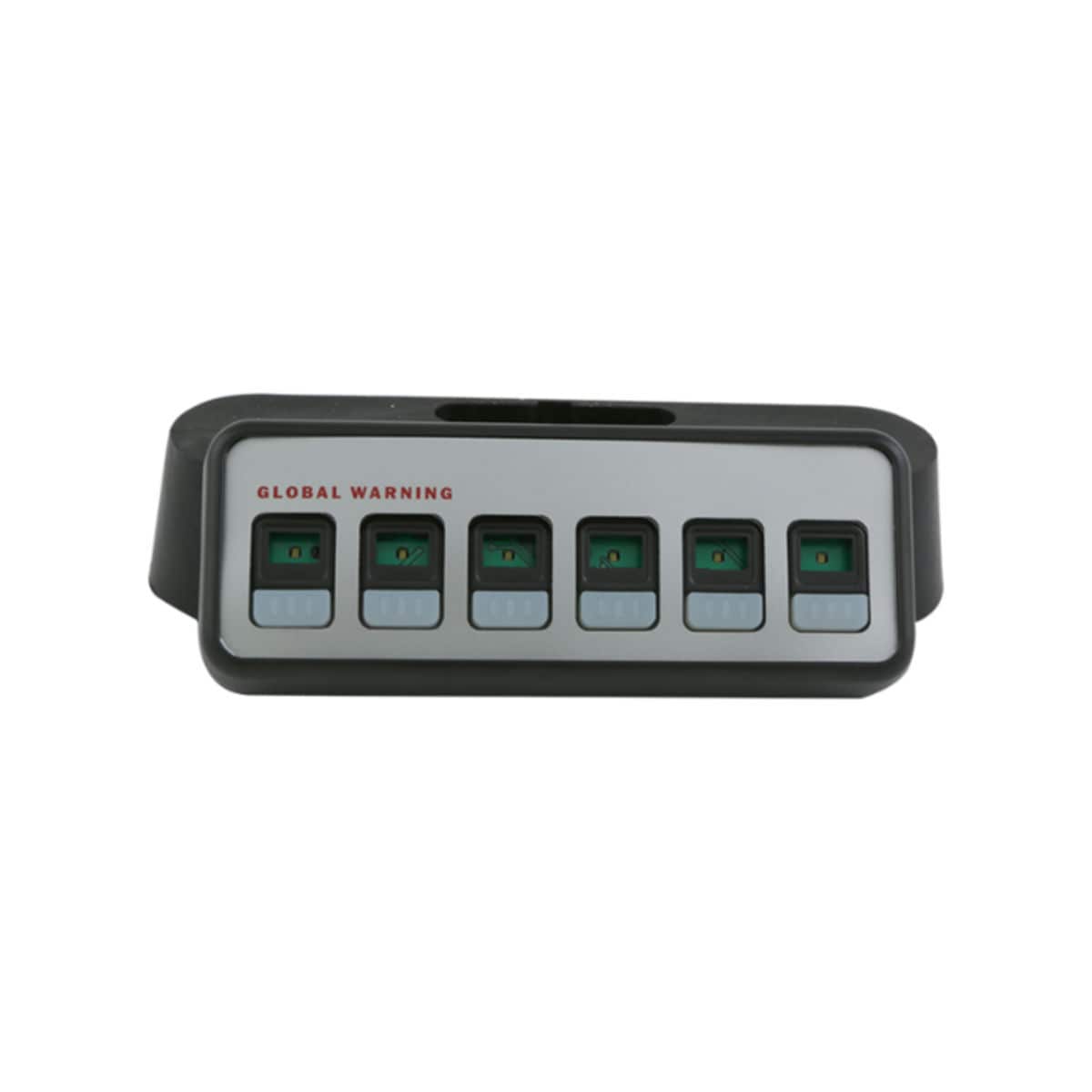 6-button push-button box - 1004072 - C.O.B.O. SpA - IP66 / with LED ...