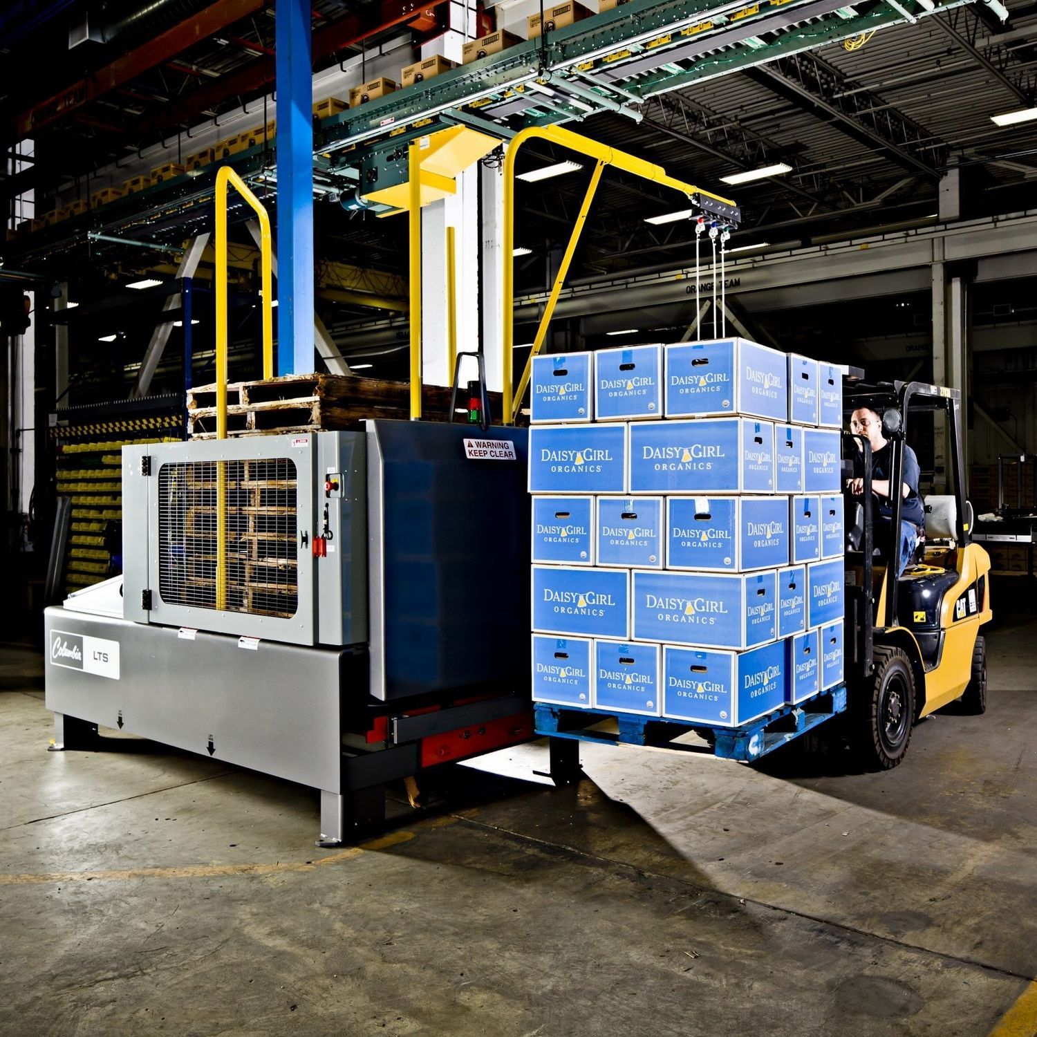 Load transfer station - LTS - Columbia Machine, Inc.