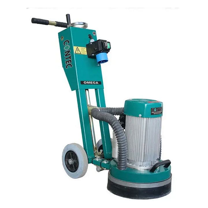 Single-disc floor grinder - OMEGA 230V - CONTEC GmbH - for concrete ...