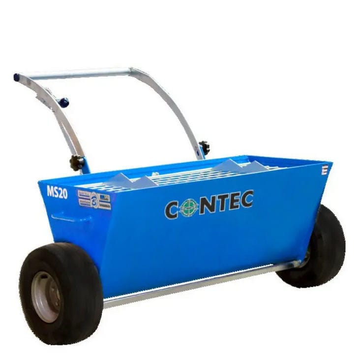 Loading hopper - MS20 - CONTEC GmbH - for concrete / mobile