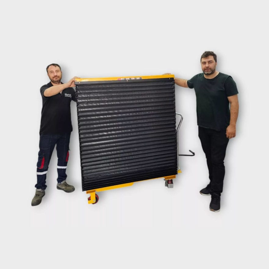 Square protective bellows - Mega bellows - plastic / for machines