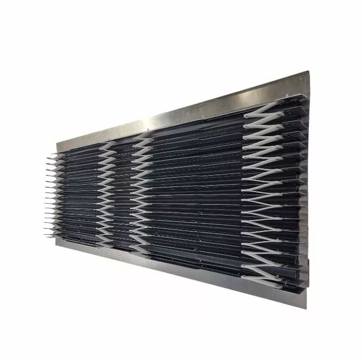 Flat protective bellows - Mega bellows - metal / for machines