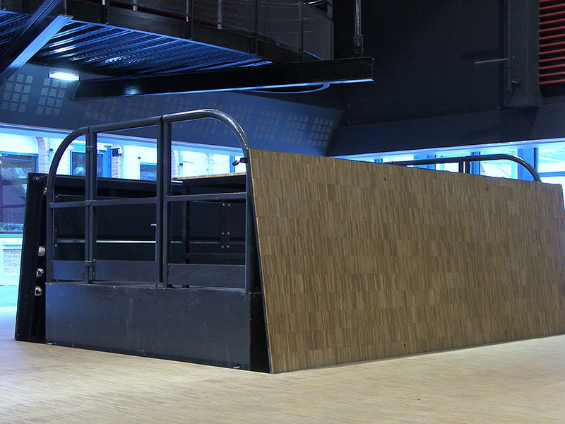 Hydraulic goods lift - TMC à trappe - ACI élévation - for industrial ...