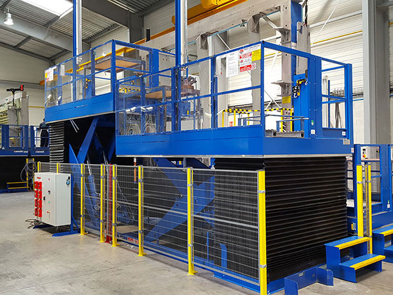 Fixed lift platform - PEP - ACI élévation - for industrial warehouses ...