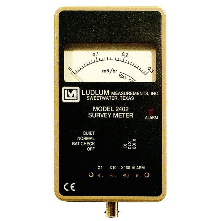 Portable scintillation detector - 2402 - LUDLUM - with Geiger counter ...