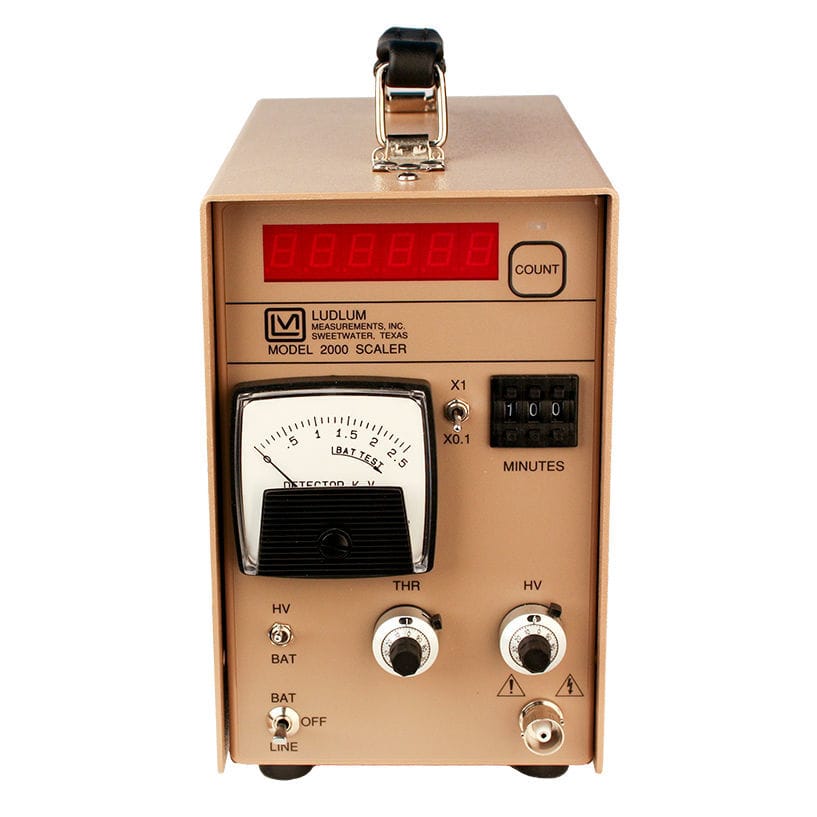 Benchtop scintillation counter - 2000 - LUDLUM