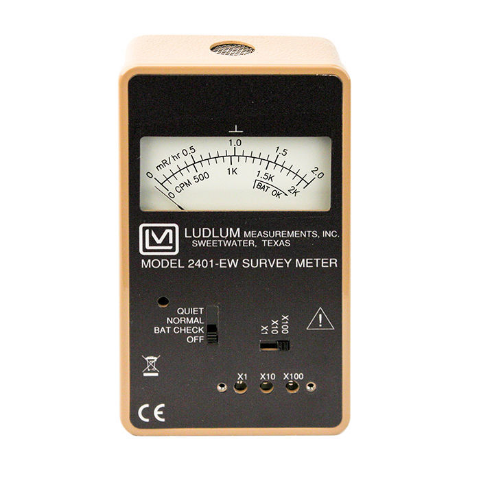 Alpha radiation meter - 2401-EW - LUDLUM - beta / gamma / with Geiger ...
