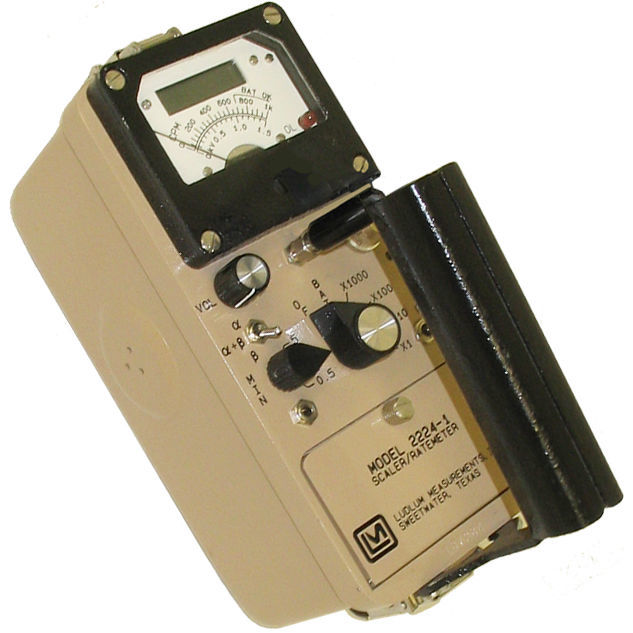 Digital display ratemeter - 2224-1 - LUDLUM - with analog display ...