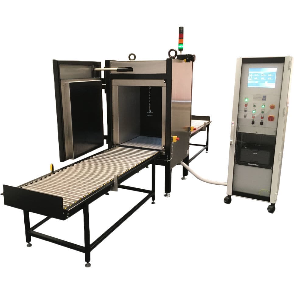 Gamma contamination monitor - HWM-400S - LUDLUM - chamber / with conveyor