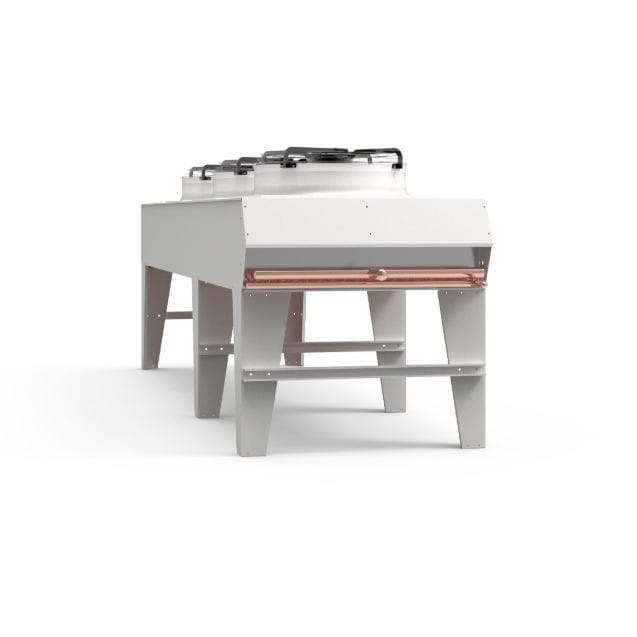 Simple condenser - HELICAL - Intersam - galvanized steel / industrial