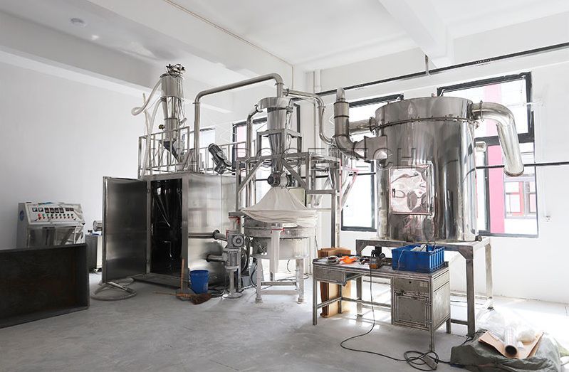 Cryogenic pulverizer - PNCP series - WANROOE-TECH - for plastics / food ...