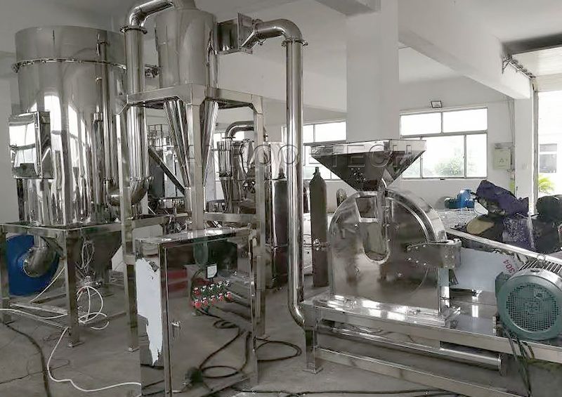 Food pulverizer - WR - WANROOE-TECH - disc / vertical / 380V three-phase