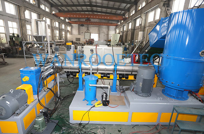 Strand pelletizing system - WANROOE-TECH - for PE / for HDPE / for LDPE