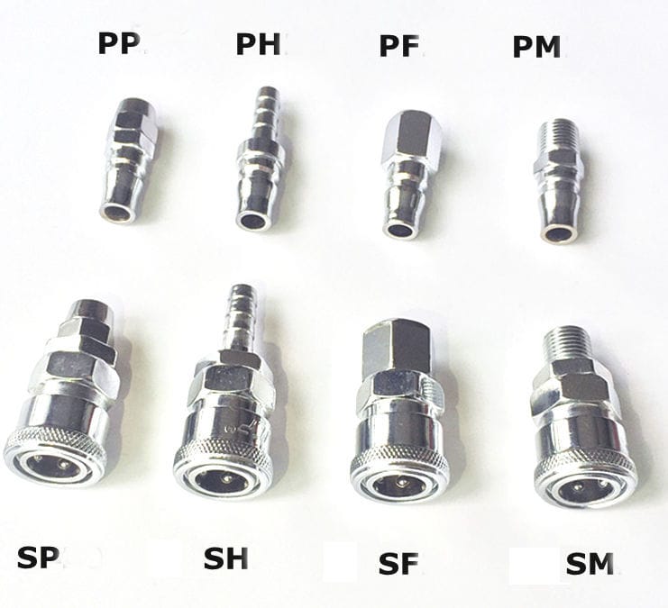 Hydraulic coupler - SH - Foshan Chanle Plastic Products Co.,Ltd. - for ...