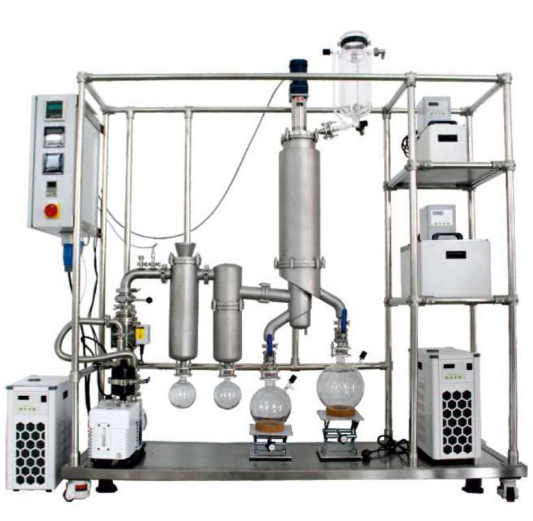 Wipe film distillation unit - 6 SS wipe - PURE5 Extraction - laboratory ...