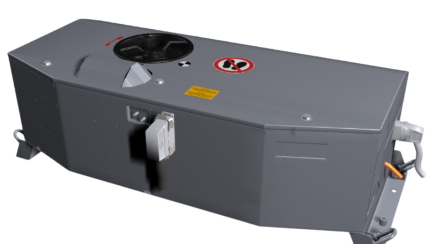 Plug & play train air conditioning system - C100 - Hispacold - hermetic ...