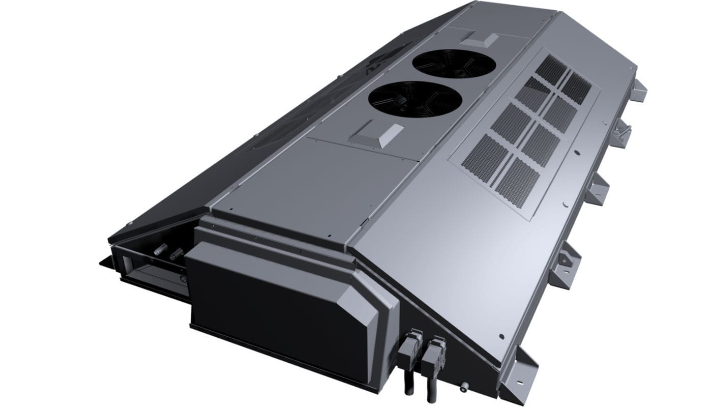 Hermetic train air conditioning system - S200 - Hispacold - plug & play ...