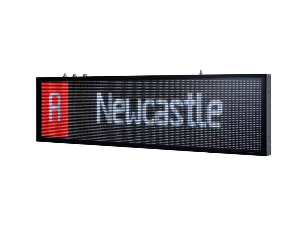 LED passenger information system - Televic Rail