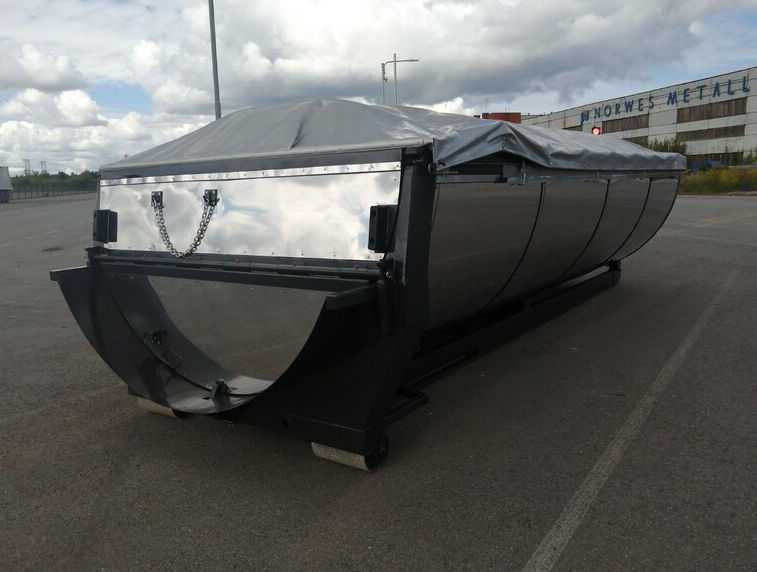 Tractor-mounted dumper - AC15 - Ecopress group - hydraulic / rear ...