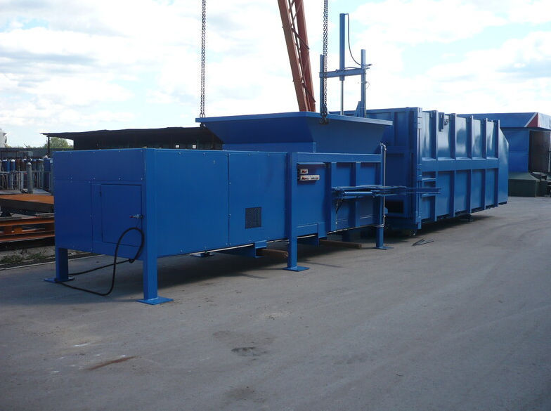 Mixed waste treatment plant - ETS-60/1000 - Ecopress group