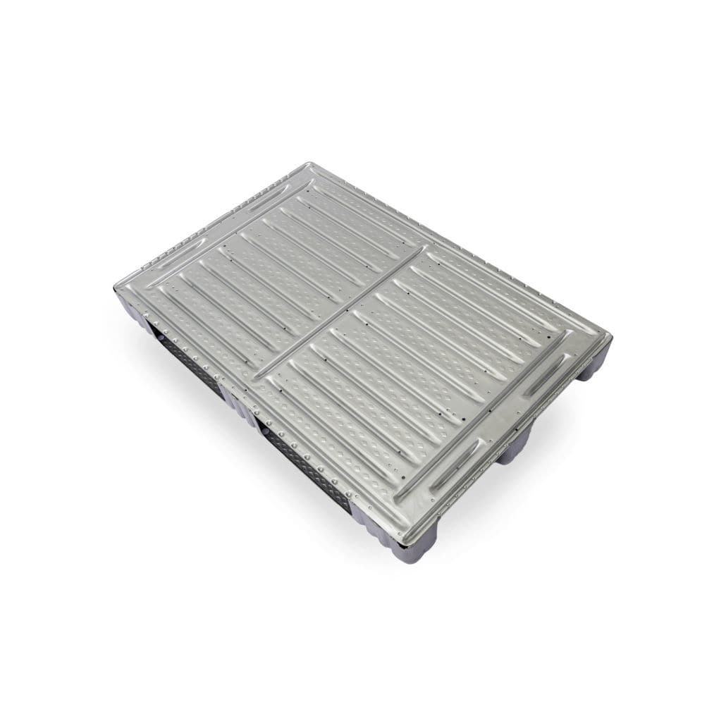 Galvanized steel sheet pallet - Evopallet ® STANDARD - EVOPALLET ...
