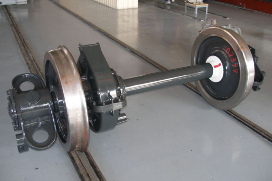 Metro railway wheelset - PJSC Kryukovsky Railway Car Building Works
